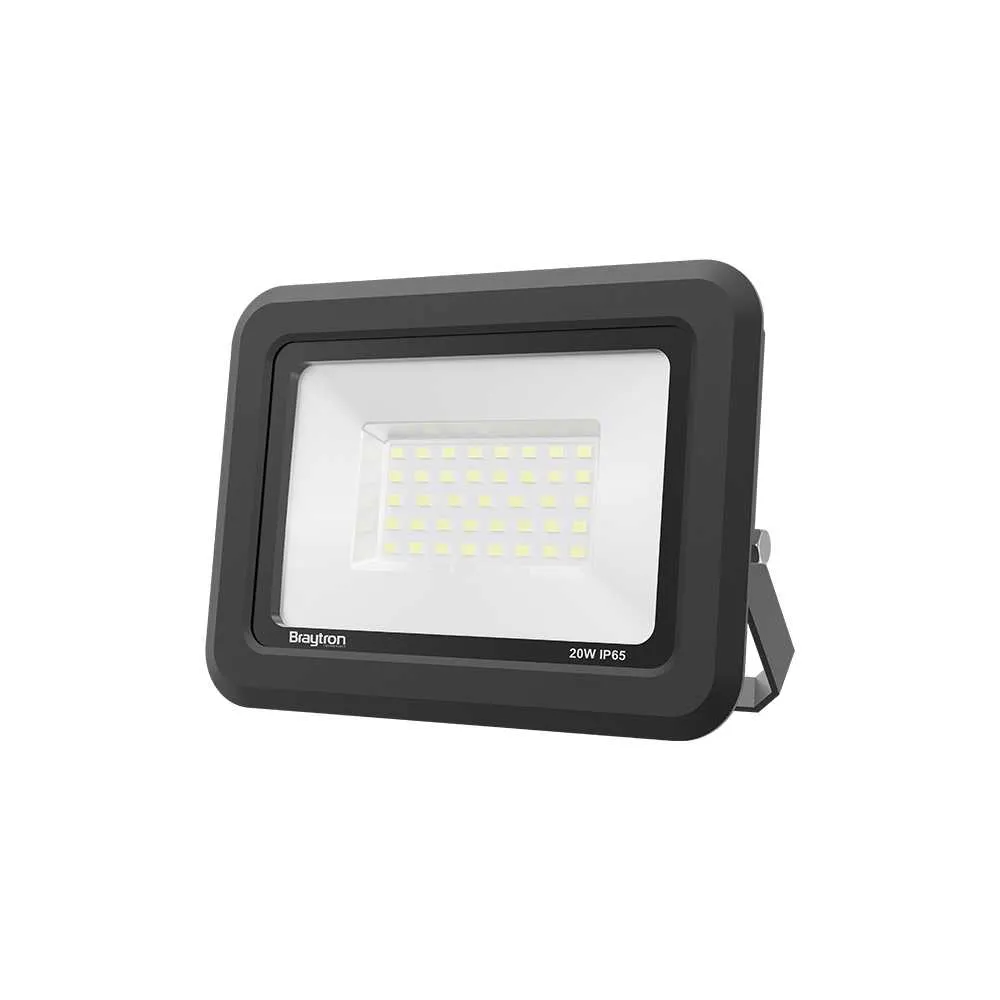 LED REFLEKTOR 20W CRNA 4000K IP65