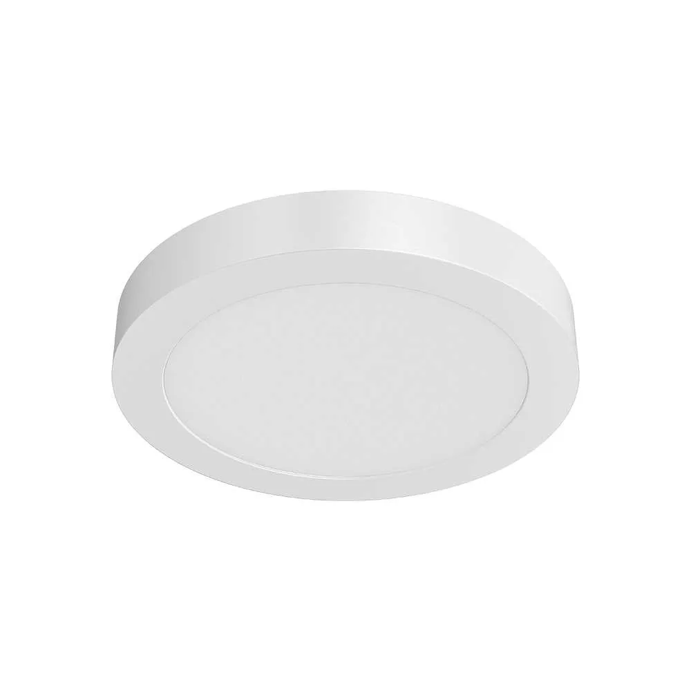 NADGRADNI LED PANEL 12W OKRUGLI BELI 6500K