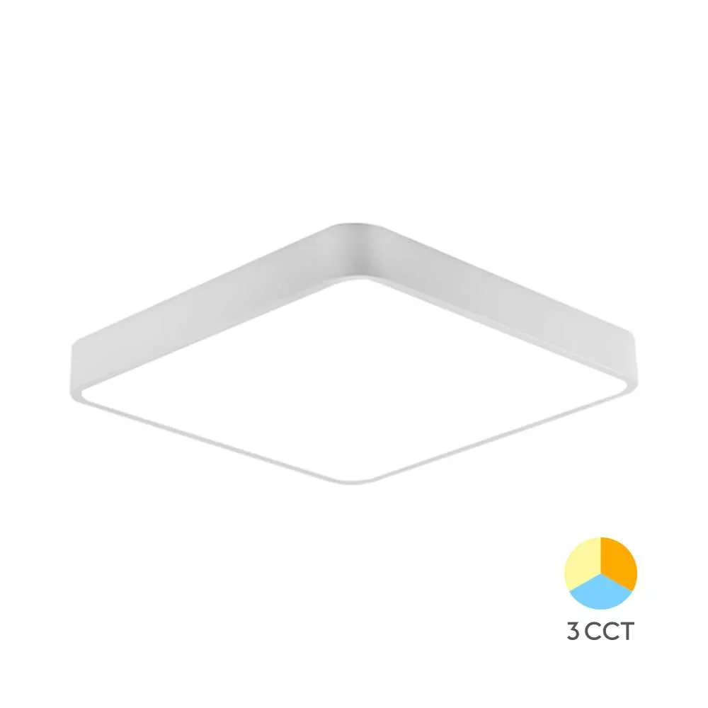 LED PLAFONJERA BLADE SS KVADRATNA BELA 36W 3U1