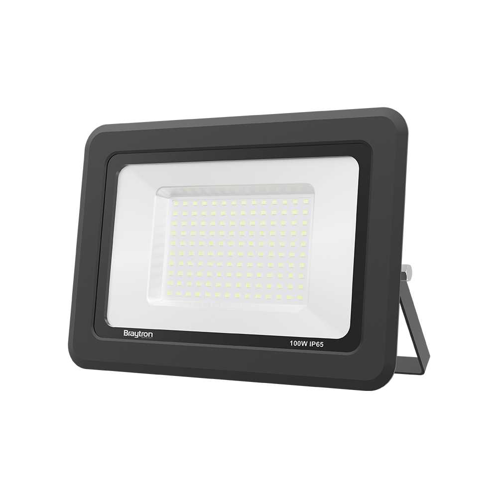 LED REFLEKTOR 100W CRNA 4000K IP65