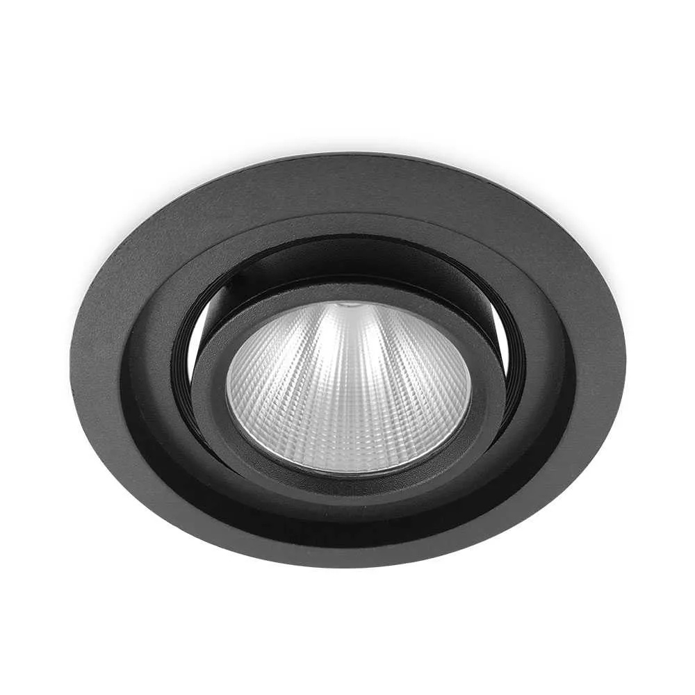 DOWNLIGHT 30W COB CRNI OKRUGLI 4000K ER