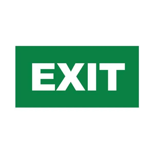 EXIT ZNAK IZLAZ NALEPNICA