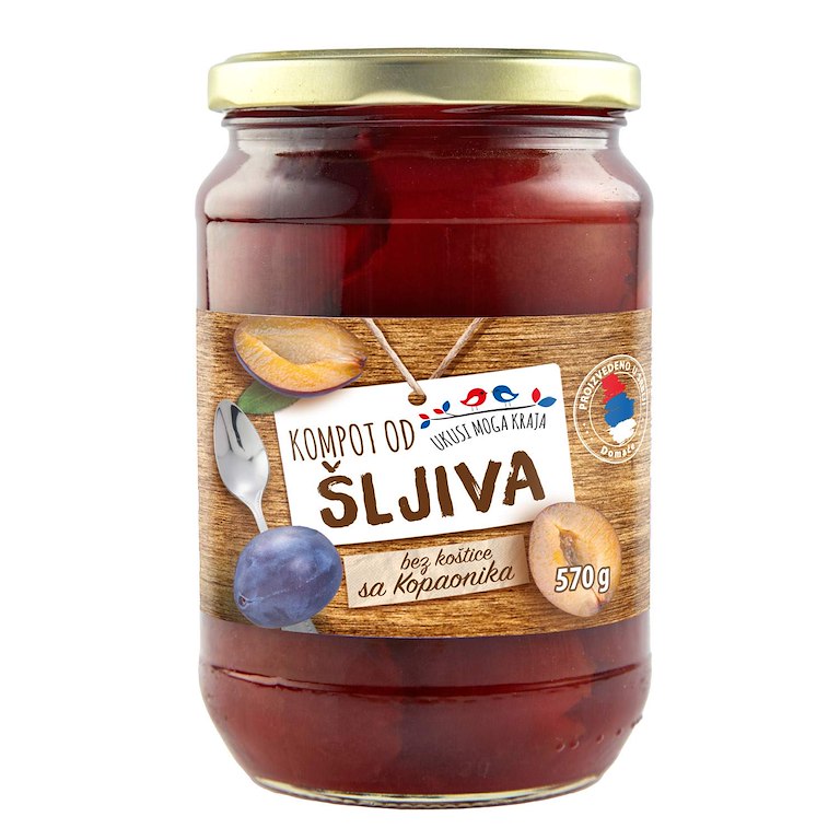 Umk kompot šljiva 570g umk