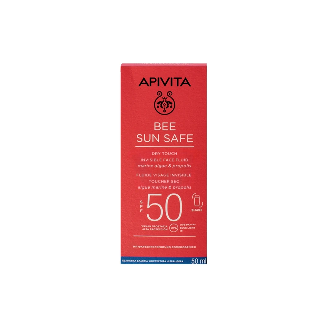 APIVITA BEE SUN SAFE Fluid za Lice za Zaštitu od Sunca SPF50 50 mL