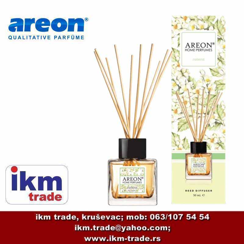 AREON HOME PERFUME – GARDEN – JASMINE – osveživač prostora sa štapićima JASMIN 50ml