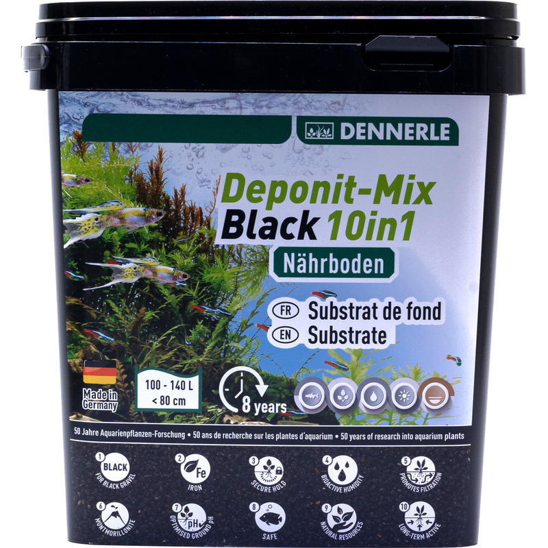 Dennerle Deponit Mix Black 10in1 – crni 4,8kg