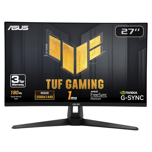 Asus 27″ TUF Gaming QHD Fast IPS 180Hz HDR monitori | VG27AQ3A