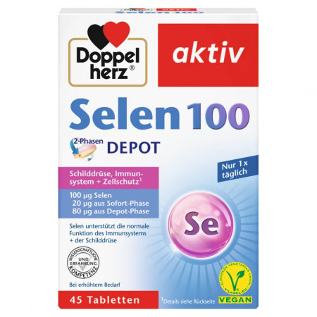 Doppelherz aktiv Selen 100mcg 45 tableta