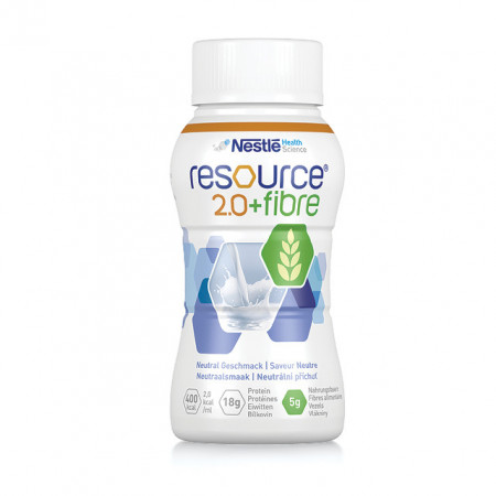 Resource 2.0 + fibre 4 x 200 ml