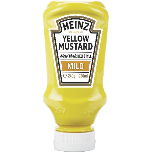 Heinz senf mild 240g (220ml)