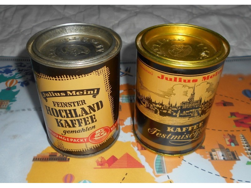 Vintage - Coffee can - Stare limenke kafe