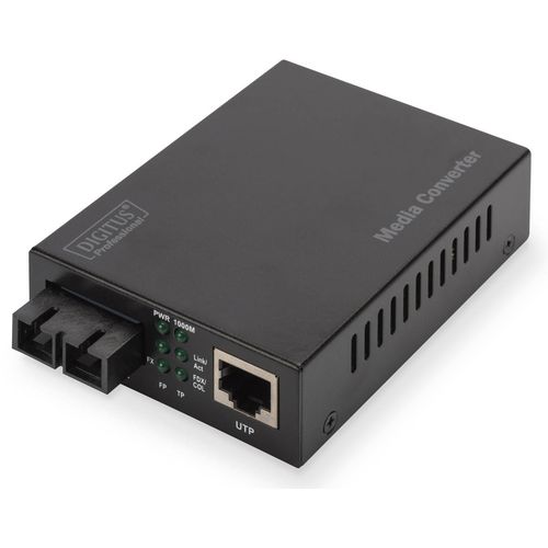 Digitus Gigabit Media Converter SC/RJ45 MM TX/SX SC 0,5km DN-82120-1