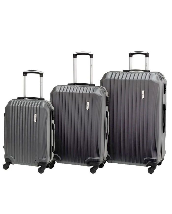 KOFER 3/1 SET SEVILLA DARK GRAY TROLLEY ENOVA