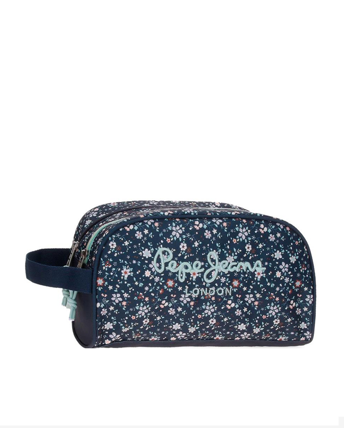 NESESER BEAUTY CASE ALENKA SOFT BLUE Pepe Jeans