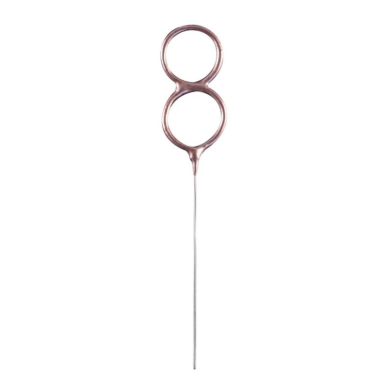 Prskalica Rose gold br 8 – 17cm