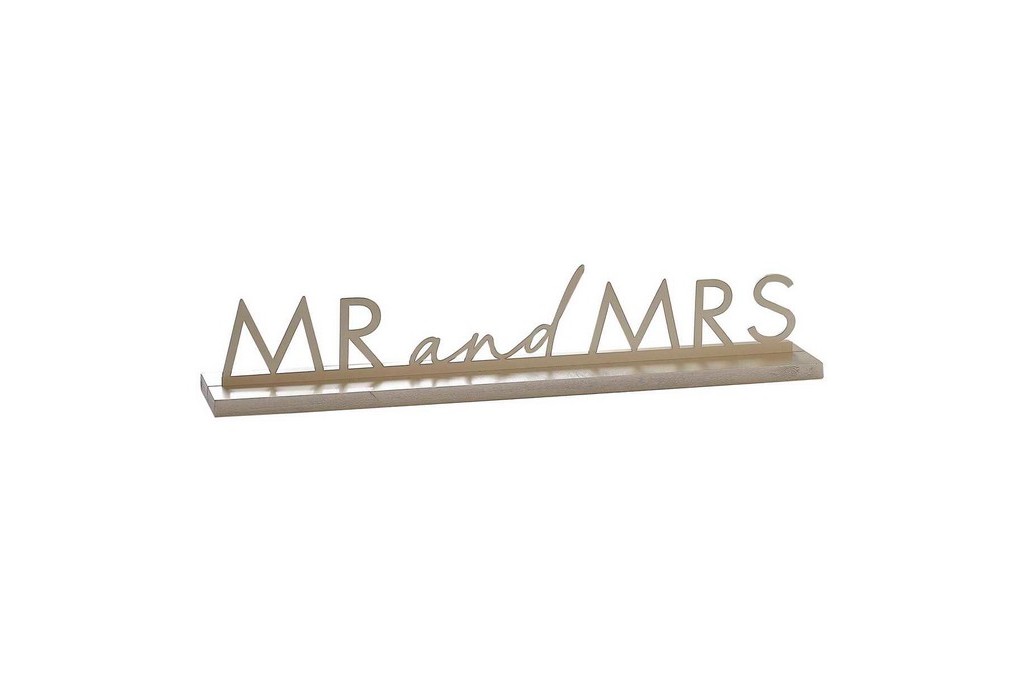 Dekoracija za sto MR and MRS – 42cm