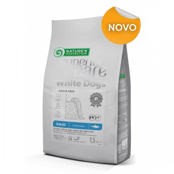 NPSC White Dog Grain Free Herring Adult Small/Mini 10 kg