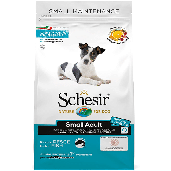 Schesir Dry Small Dog Riba 800 g