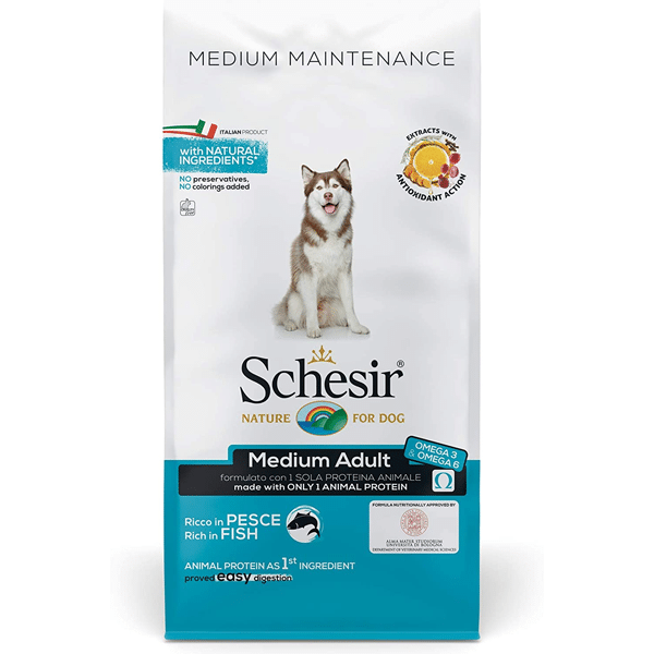 Schesir Dry Dog Medium Riba 3 kg