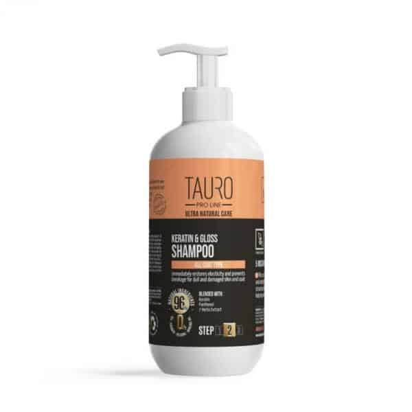 Tauro Pro Line Ultra Natural Care Keratin&Gloss Shampoo 1 l