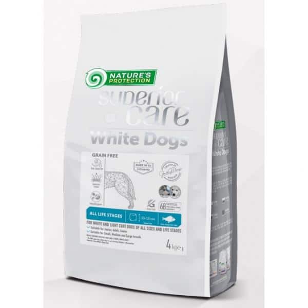 NPSC White dog White Fish Adult All Breed – All Stages 4 kg