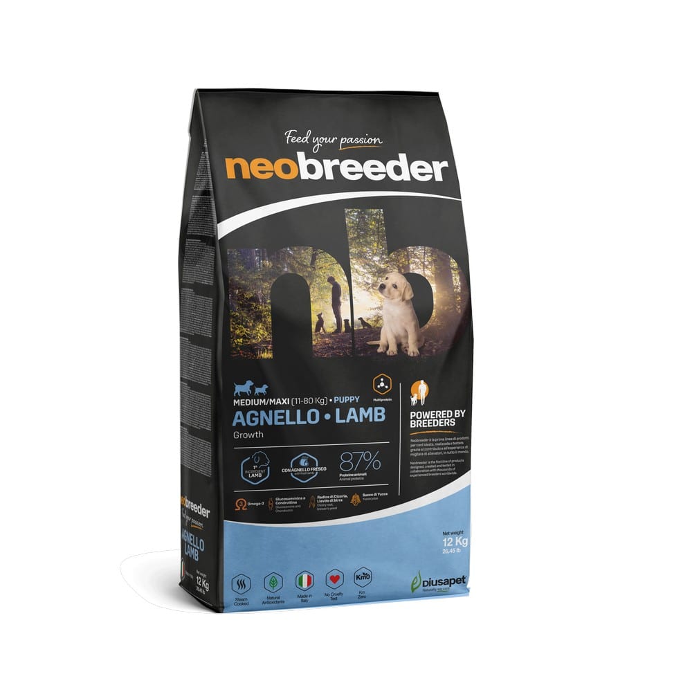 Neobreeder Dog Puppy Medium/Maxi Lamb 12 kg