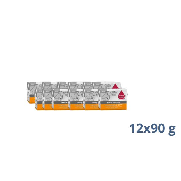 Platinum Menu Turkey & Salmon 1.08 kg