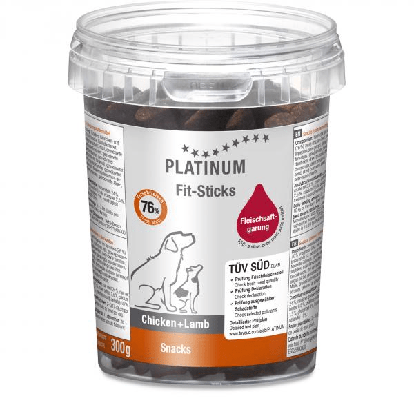 Platinum Fit-Sticks Chicken/Lamb 300 g