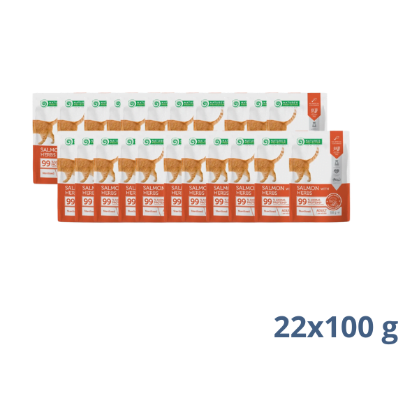 NP Sterilized Salmon & Herbs 2.2 kg