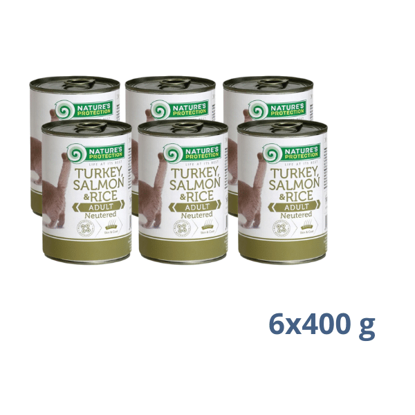 NP Adult Neutered Turkey, Salmon&Rice 2.4 kg