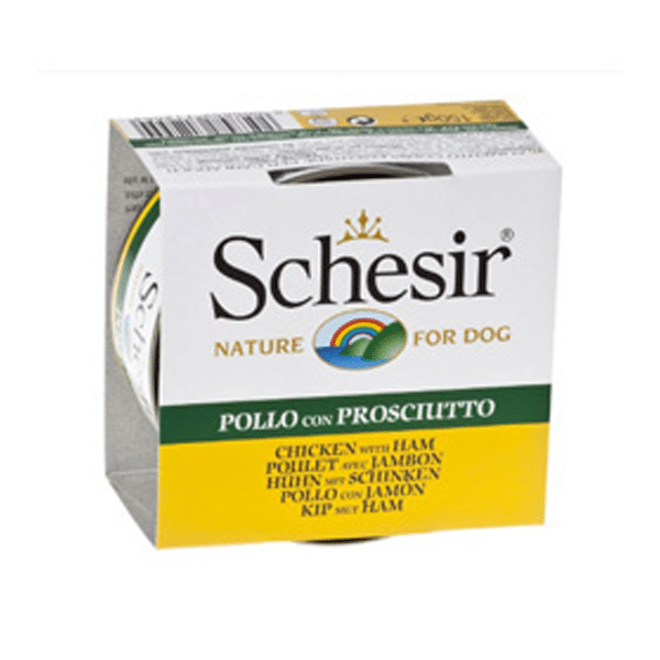 Schesir Dog – Piletina I Šunka 150 g