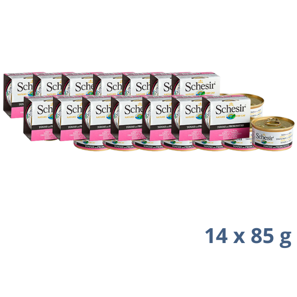 Schesir Cat – Tunjevina i Šunka u želeu 1.2 kg