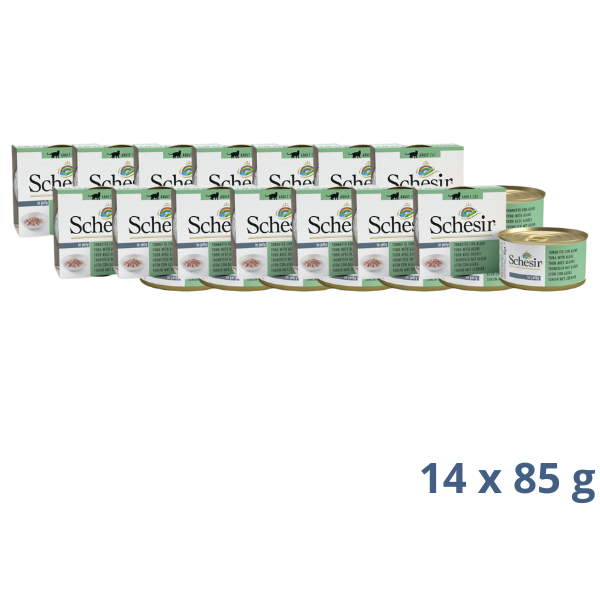 Schesir Cat – Tunjevina sa algama u želeu 1.2 kg