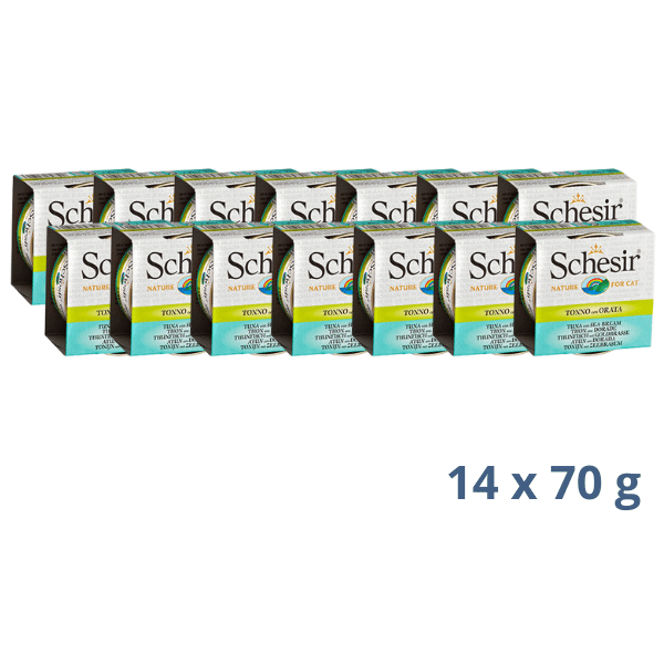 Schesir Cat – Brodet Tunjevina i Orada 980 g