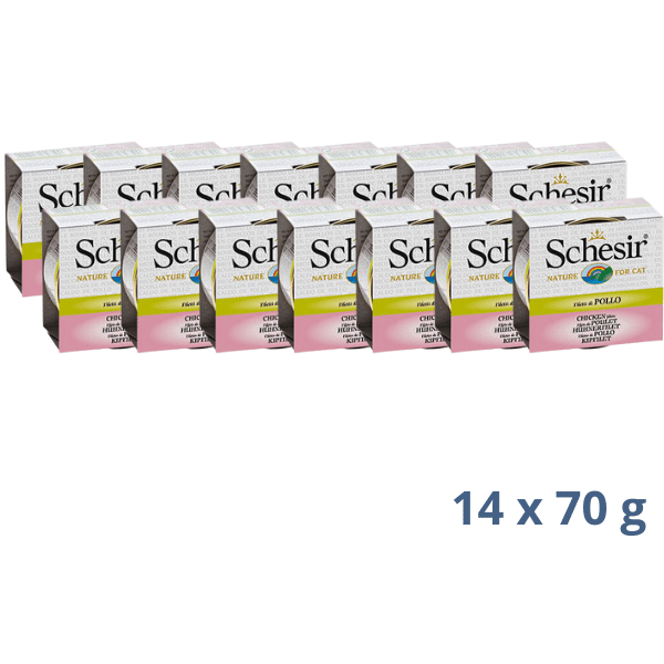 Schesir Cat – Brodet Piletina 980 g