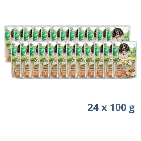 Stuzzy Chunks preliv – komadići ćuretine sa šargarepom 2.4 kg