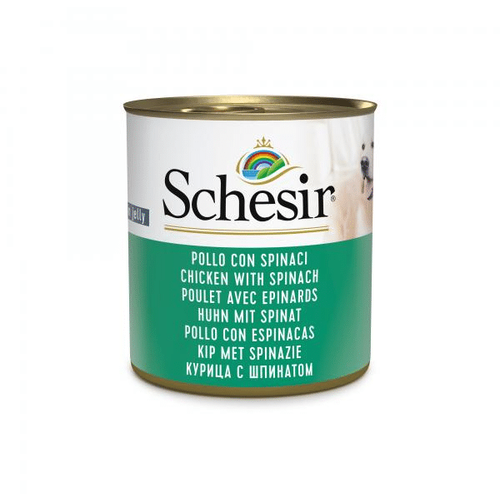 Schesir Dog Piletina-Spanać 285 g