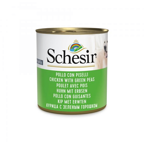 Schesir Dog Piletina-Grašak 285 g