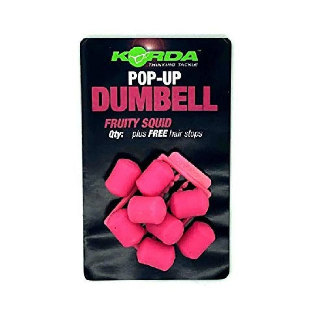 Korda POP-UP DUMBELL FRUITY SQUID 16mm – 5pcs (KPB20)