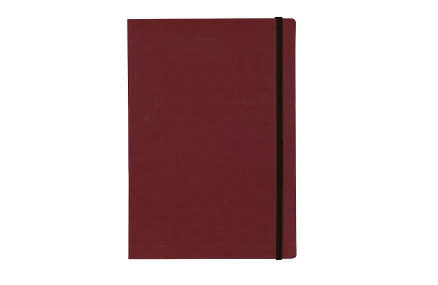 VELVET Notes sa lastišem B5 – Bordo