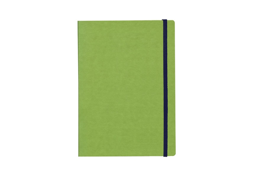 VELVET Notes sa lastišem A5 – Lime