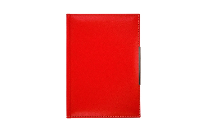 ALICANTE Notes sa prostorom za olovku B5 – Crvena