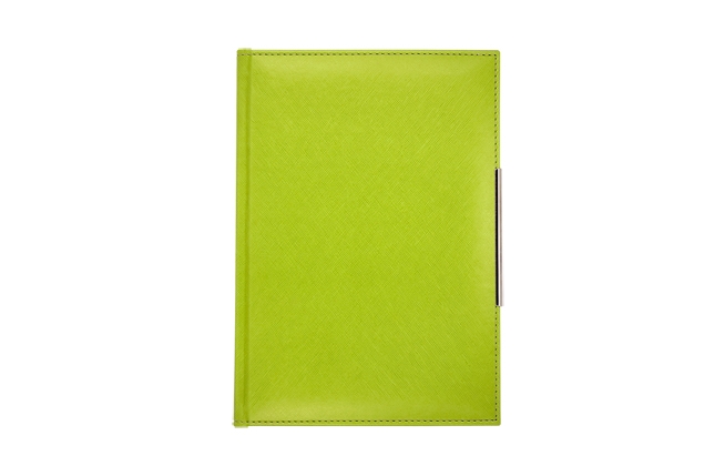 ALICANTE Notes sa prostorom za olovku B5 – Apple green