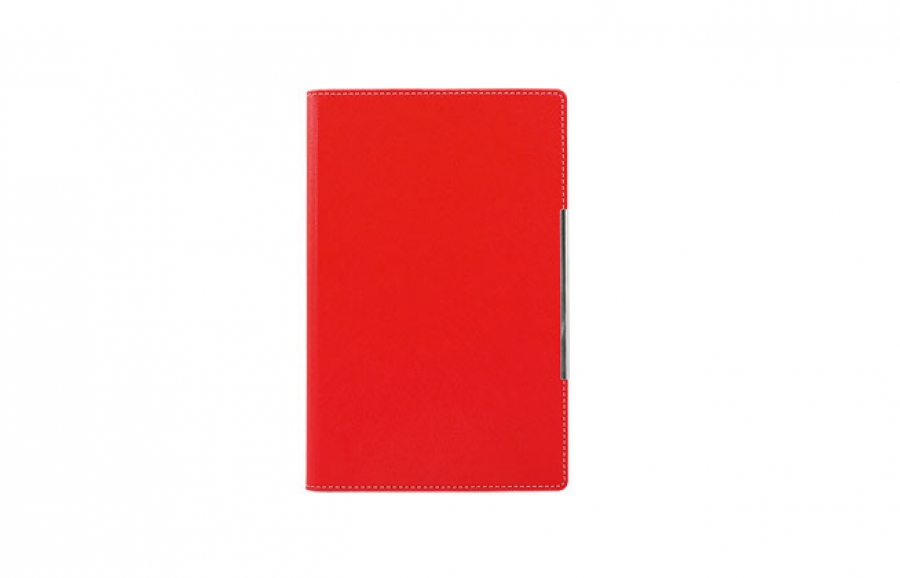 ALICANTE Notes sa prostorom za olovku A5 – Crvena