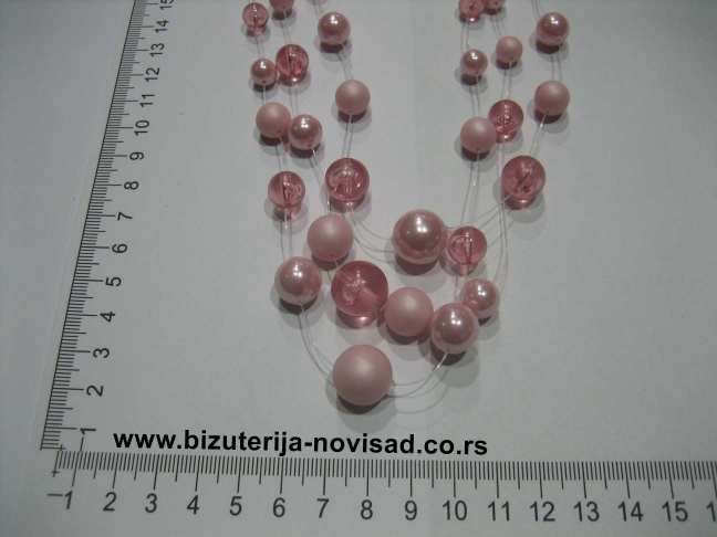 Roza ogrlica+GRATIS minšuđe