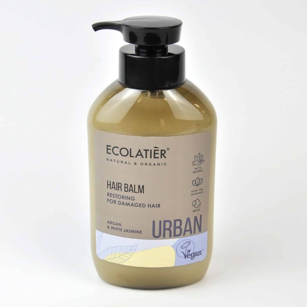 ECOLATIER Balzam dubinski oporavak kose Beli jasmin i argana 600ml