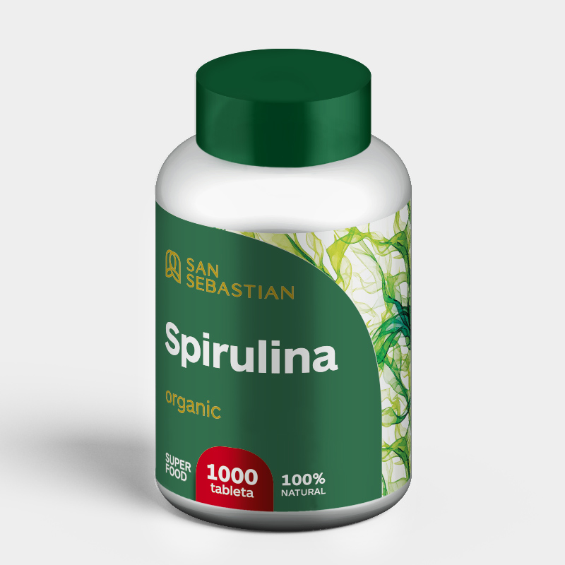 San Sebastian Spirulina – porodično pakovanje 1000 tableta