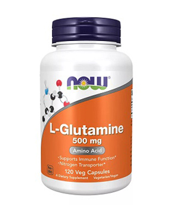 NOW L-GLUTAMIN 500MG
120 KAPSULA