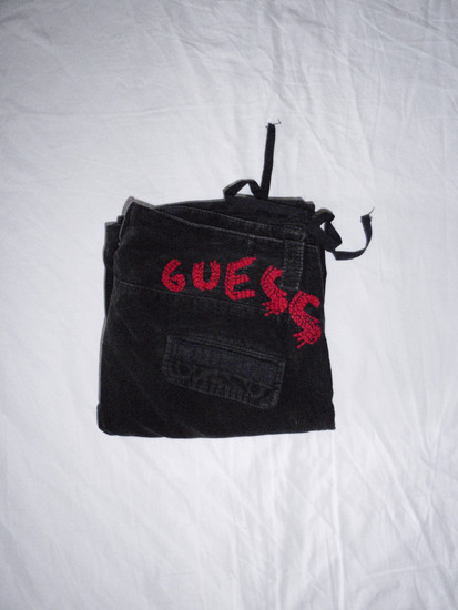 guess authentic cargo pantalone