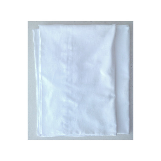 bele dve jastučnice damast 87x64 cm